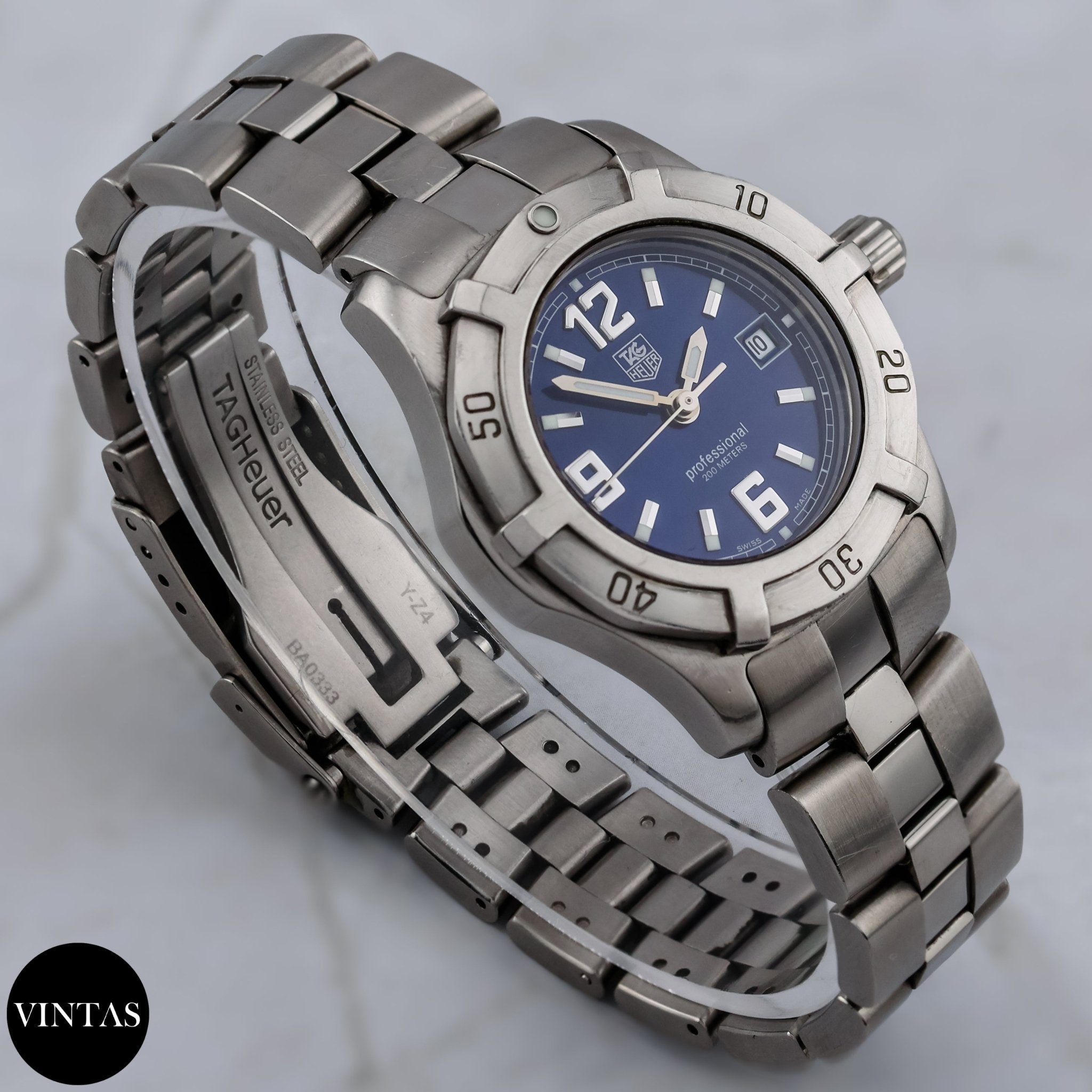 Tag Heuer Professional WN1312 - 1990s | VINTAS Tag Heuer Professional WN1312 - 1990s | VINTAS